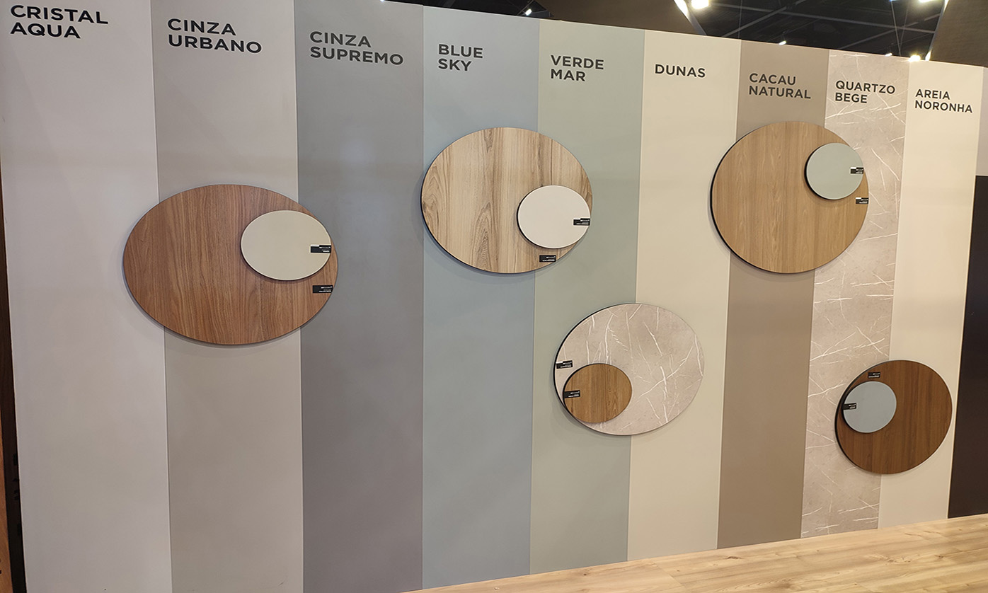 MDF Eucatex: Coleção Origens e Linha Soft Matt são apresentadas na Expo ...